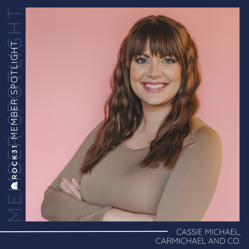 Rock31 Member Spotlight: Cassie Michael, Carmichael and Co. – Big Sky Economic Development