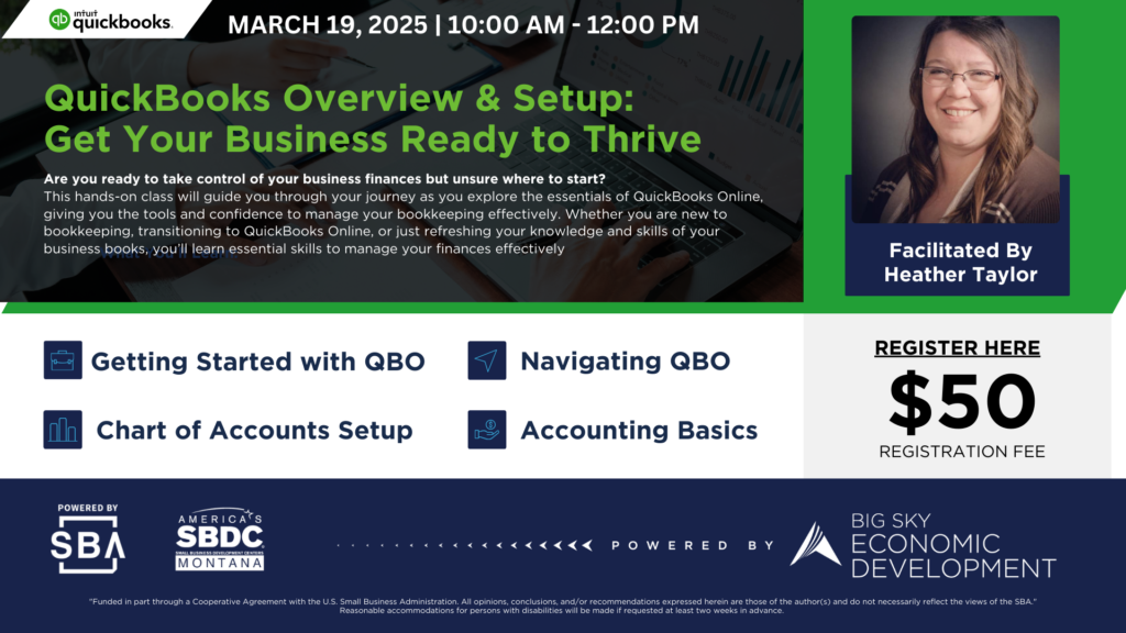 QuickBooks Overview & Setup: Get Your Business Ready to Thrive – Big ...